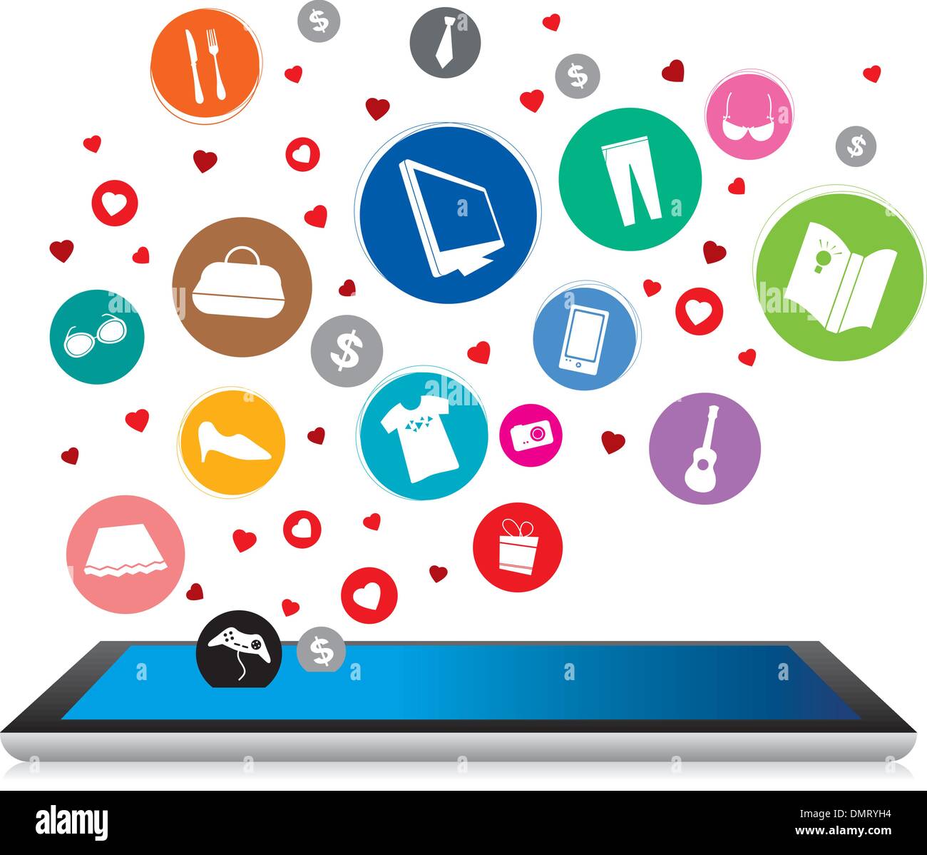 Online game connect icon Stock Vector Images - Alamy