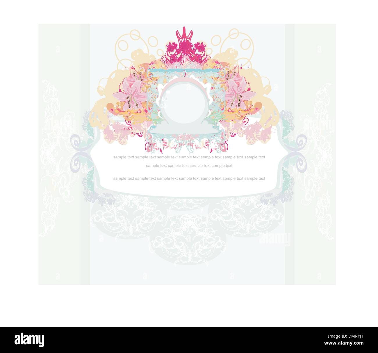 Dancing with flowers Stock Vector Images - Alamy