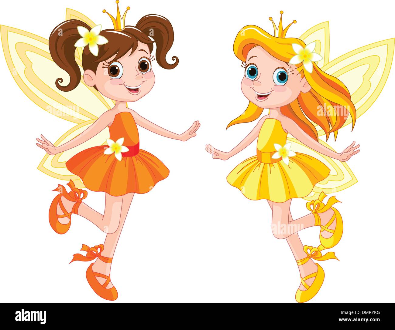 Fairies flower Stock Vector Images - Alamy