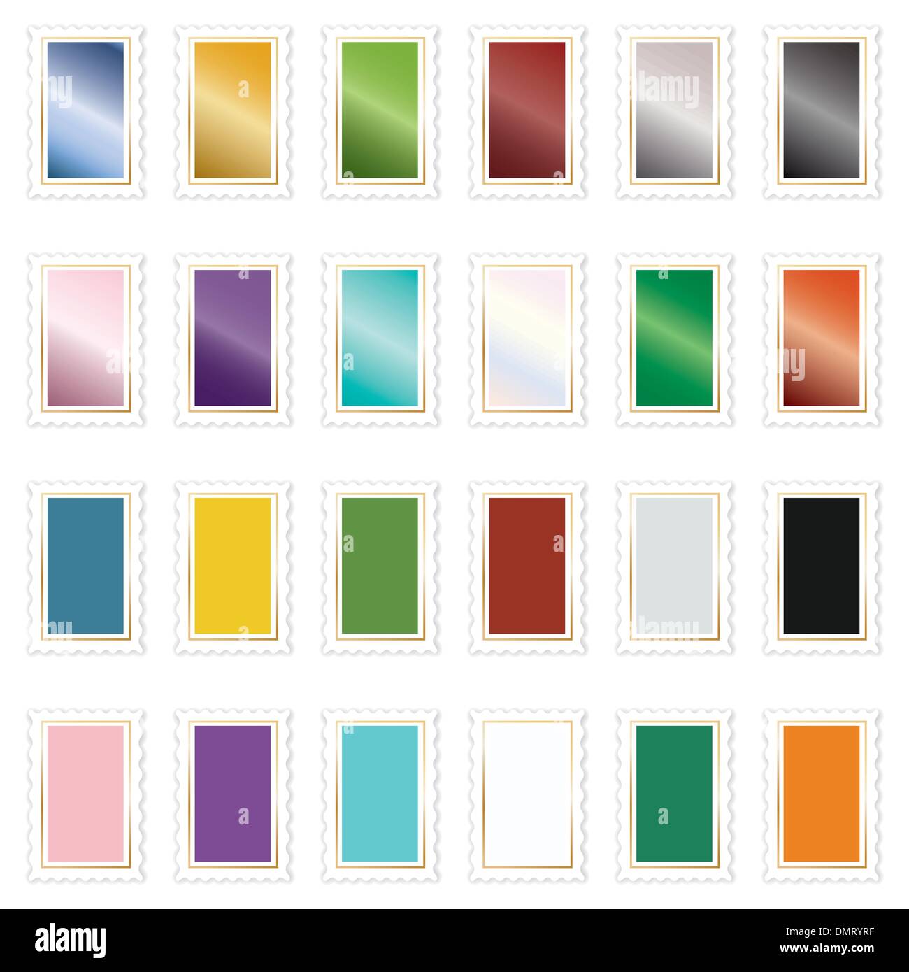 Blue green postage stamp hi-res stock photography and images - Alamy