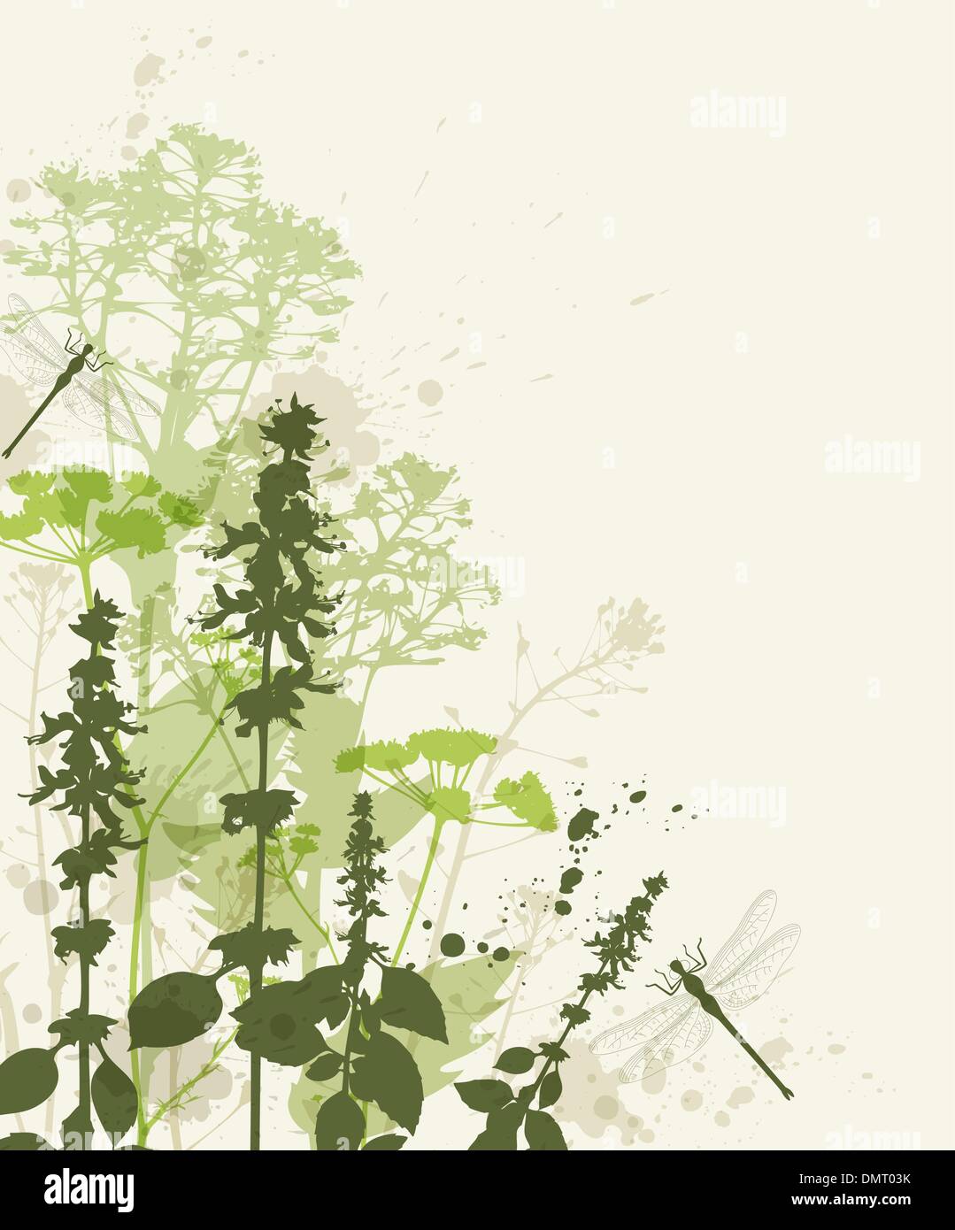 Spotted flowers Stock Vector Images - Alamy