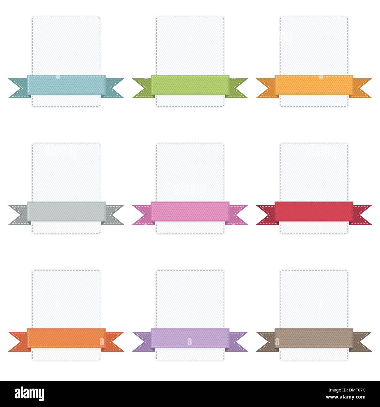 Ribbon badges hi-res stock photography and images - Alamy