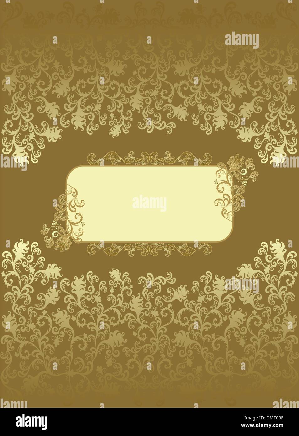 Rectangular frame decorated Stock Vector Images - Alamy