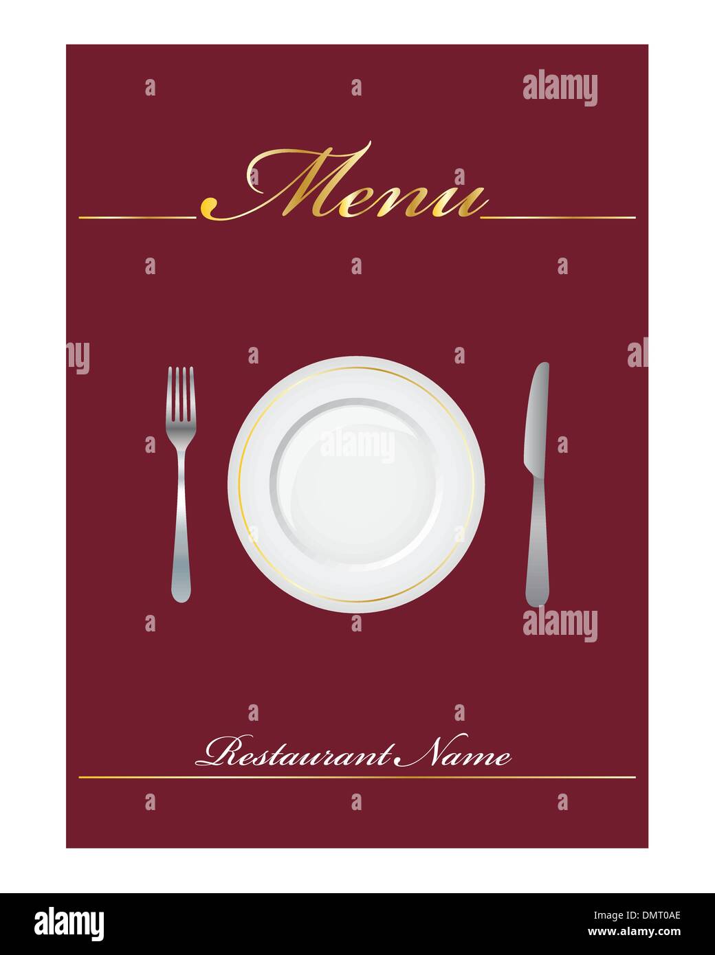 Menu cover hi-res stock photography and images - Alamy