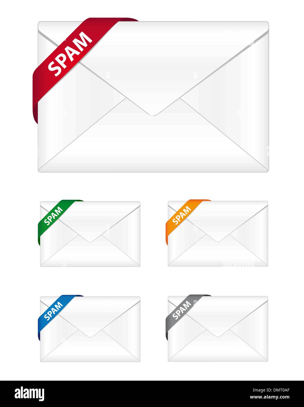Email icon virus spam Stock Vector Images - Alamy