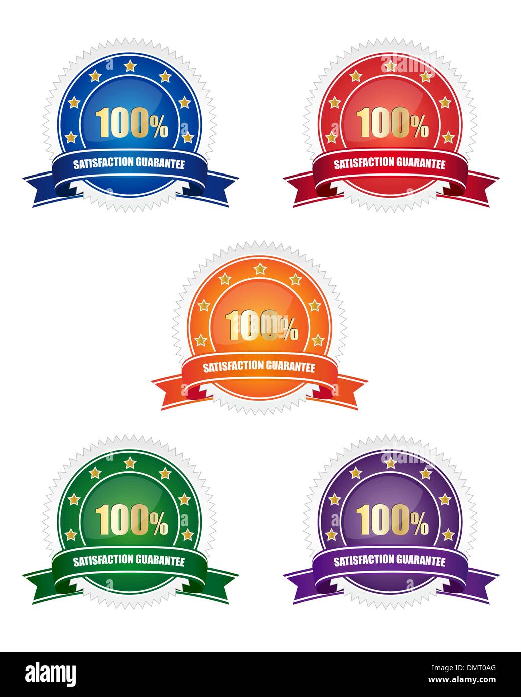 Satisfaction guarantee signs Stock Vector Image & Art - Alamy