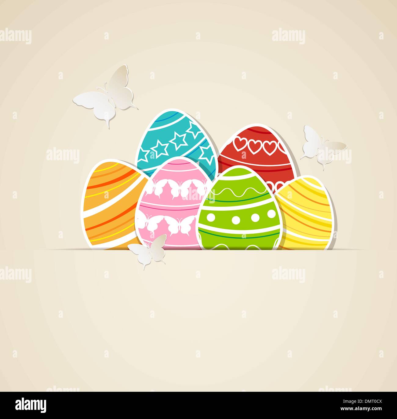 Paper Easter background Stock Vector Image & Art - Alamy