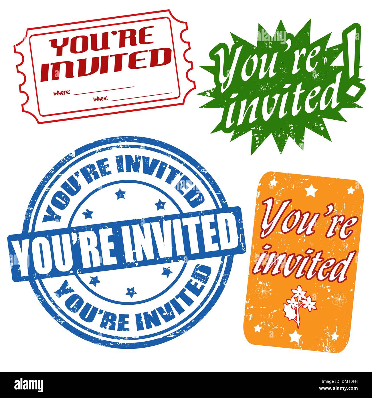 Because youre here Stock Vector Images - Alamy