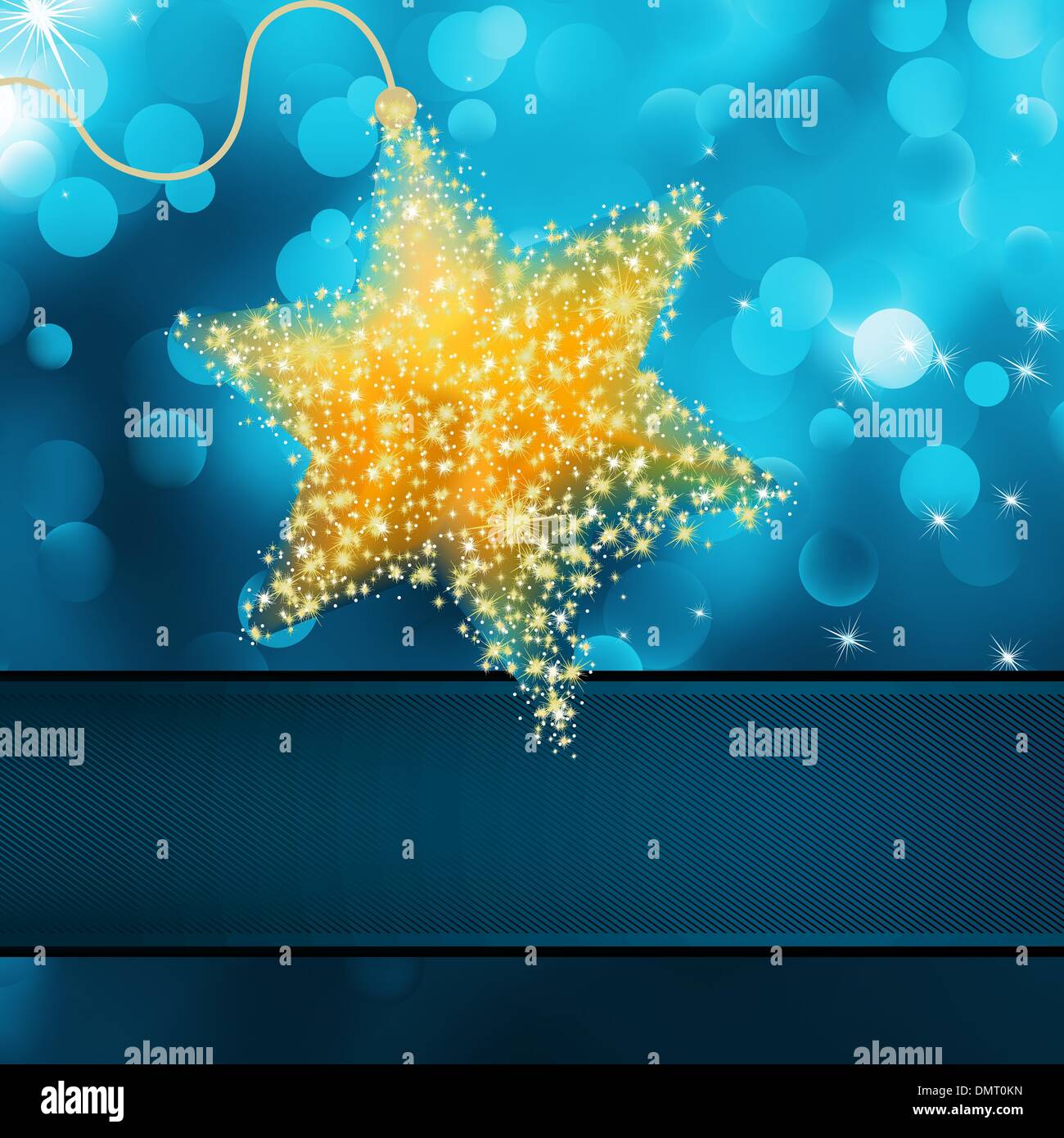 White card on blue Stock Vector Images - Alamy