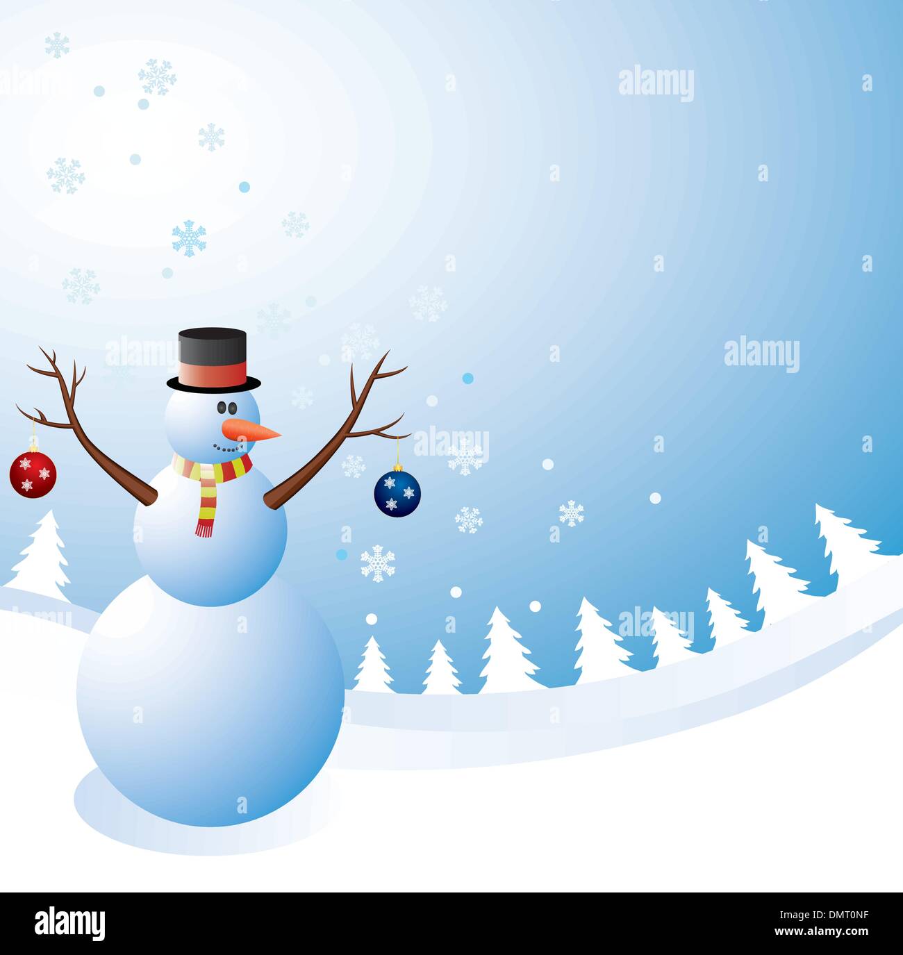 Happy snowman hi-res stock photography and images - Alamy