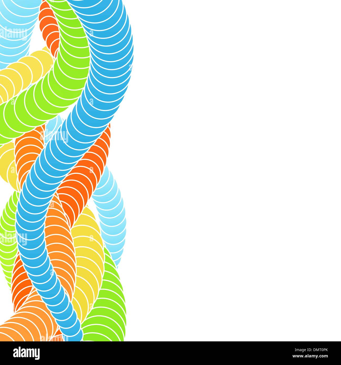 Logo design blend circles hi-res stock photography and images - Alamy