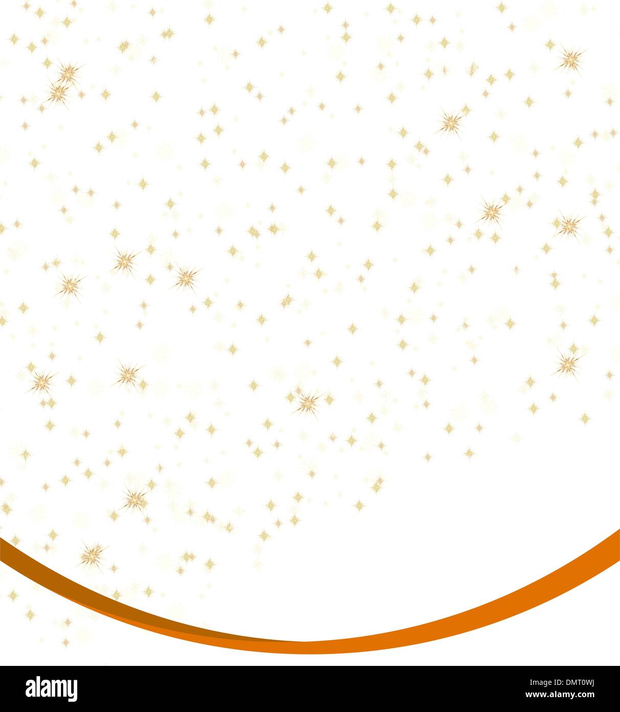 Abstract orange vector winter background. EPS 8 Stock Vector Image ...