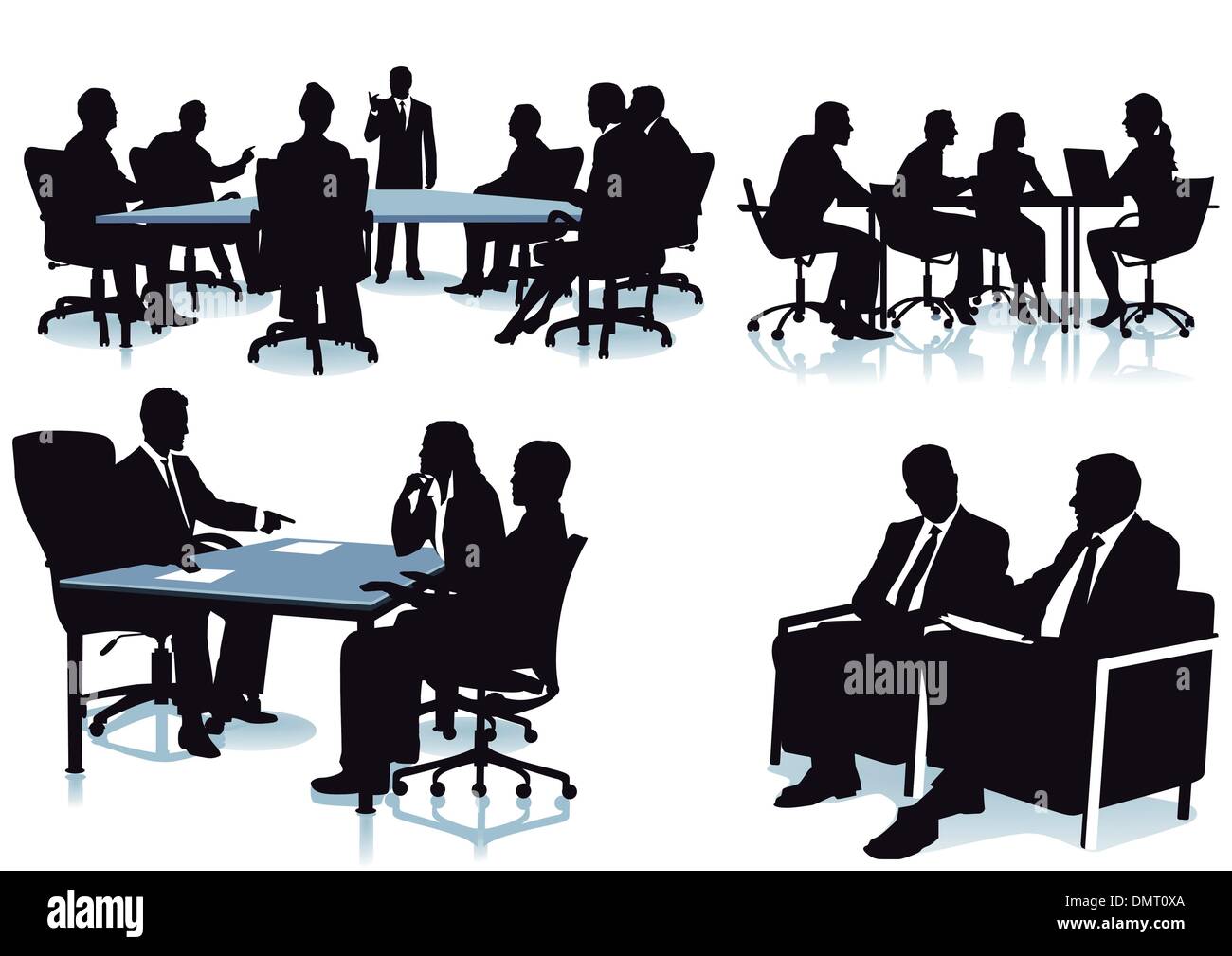 Collaboration instruction Stock Vector Images - Alamy