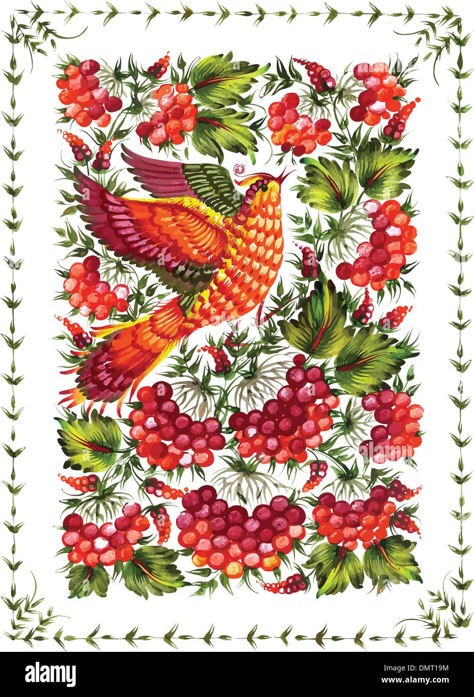 Beautiful bird vector vectors hi-res stock photography and images - Alamy