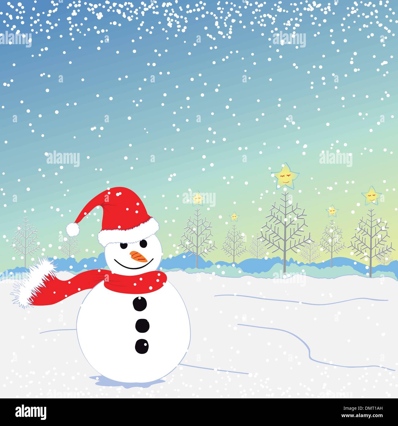 Snowland Stock Vector Images - Alamy