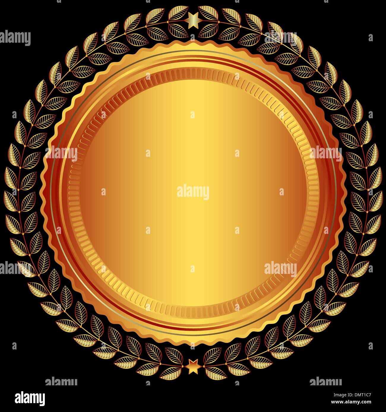 Round golden scroll frame hi-res stock photography and images - Alamy