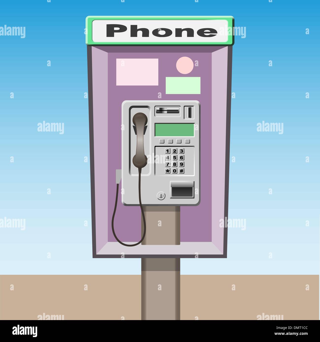 Card phone booth telephone booth hi-res stock photography and images ...