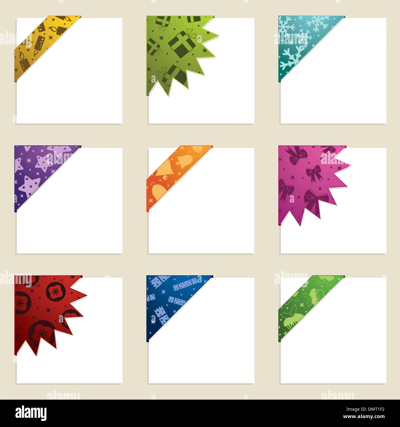 Corner banner Stock Vector Images - Alamy