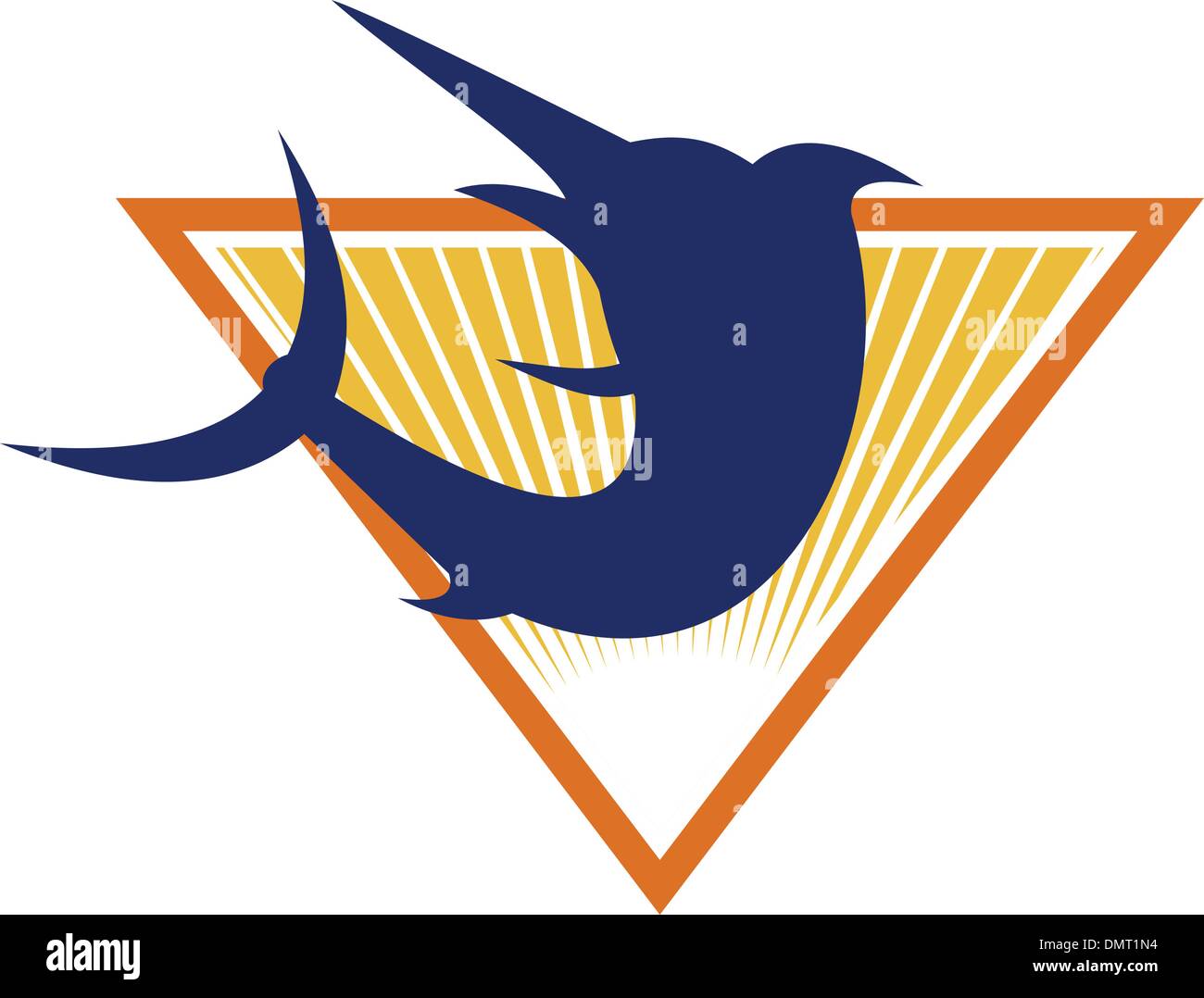 Blue marlin vector vectors hi-res stock photography and images - Alamy
