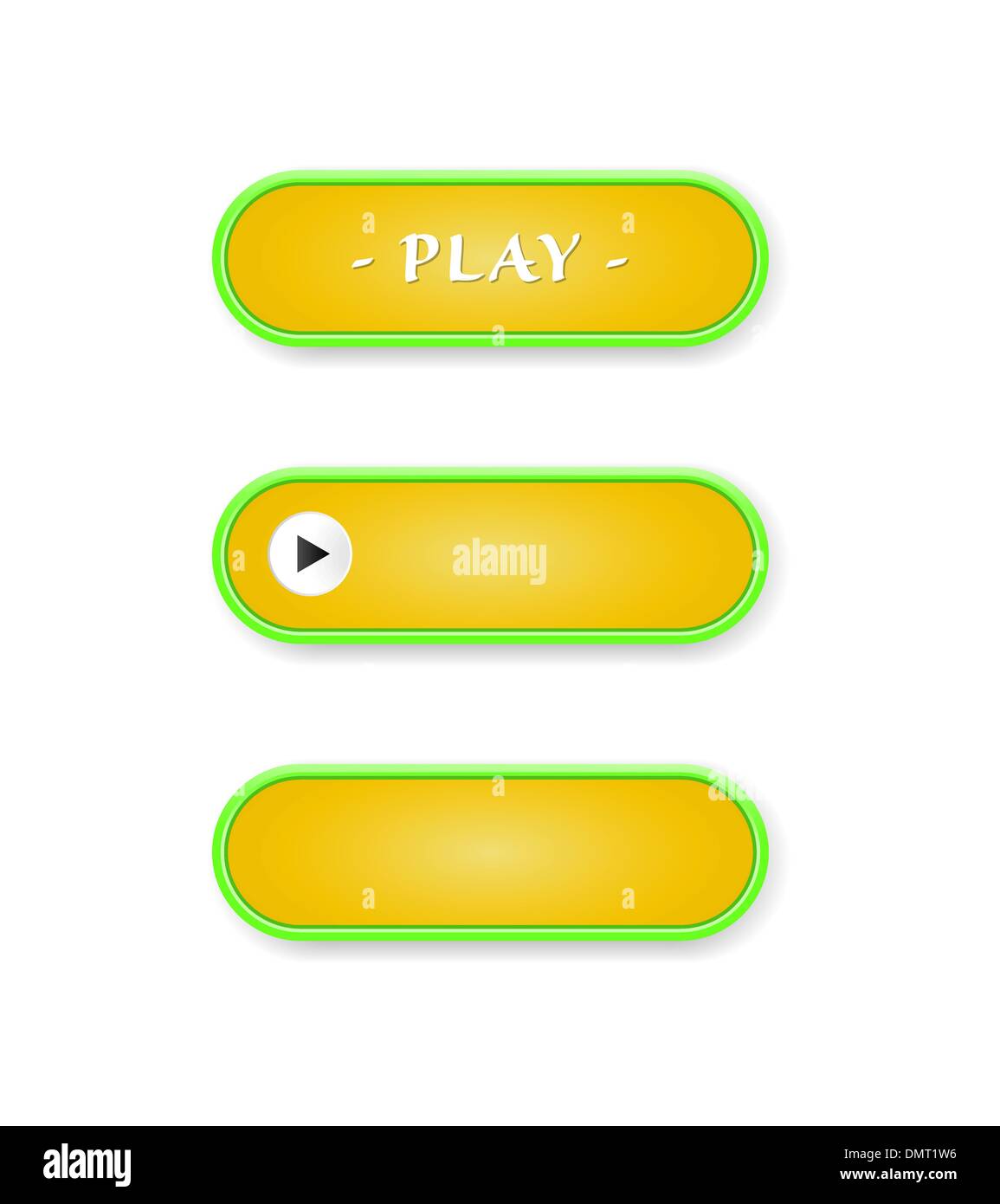 oval button template Stock Vector Image & Art - Alamy