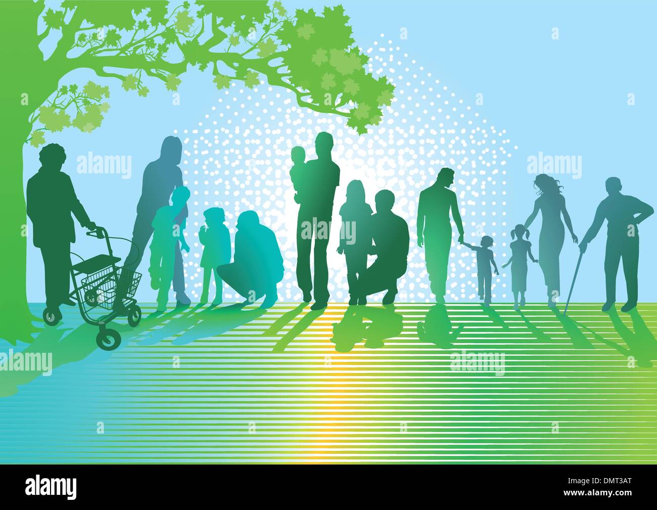Generations of Families Stock Vector Image & Art - Alamy
