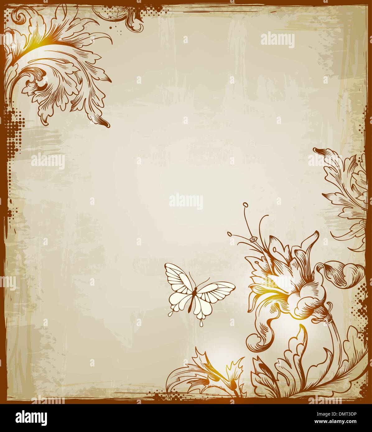 Vintage decorative background hi-res stock photography and images - Alamy