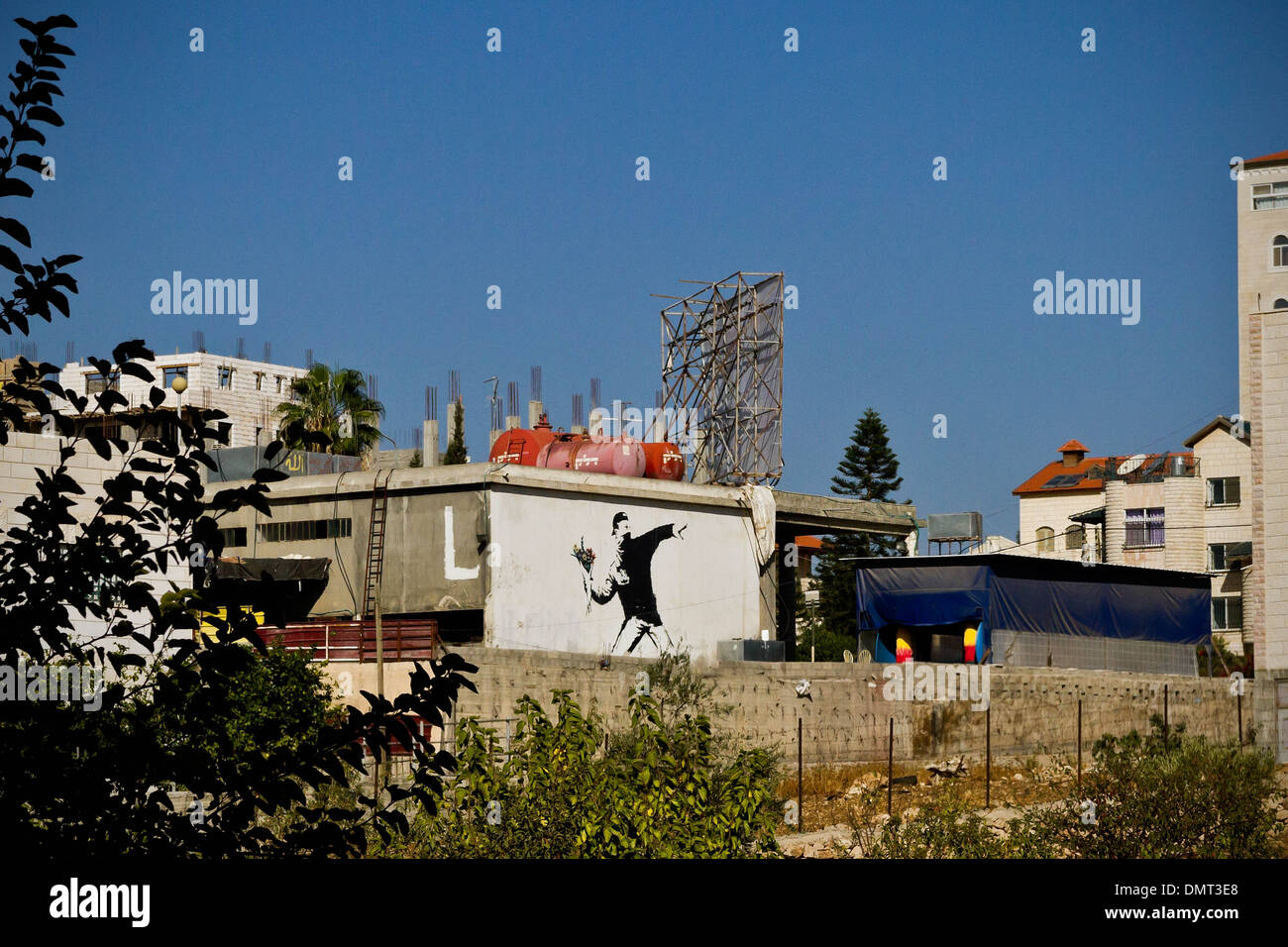 Banksy palestine artwork hi-res stock photography and images - Alamy