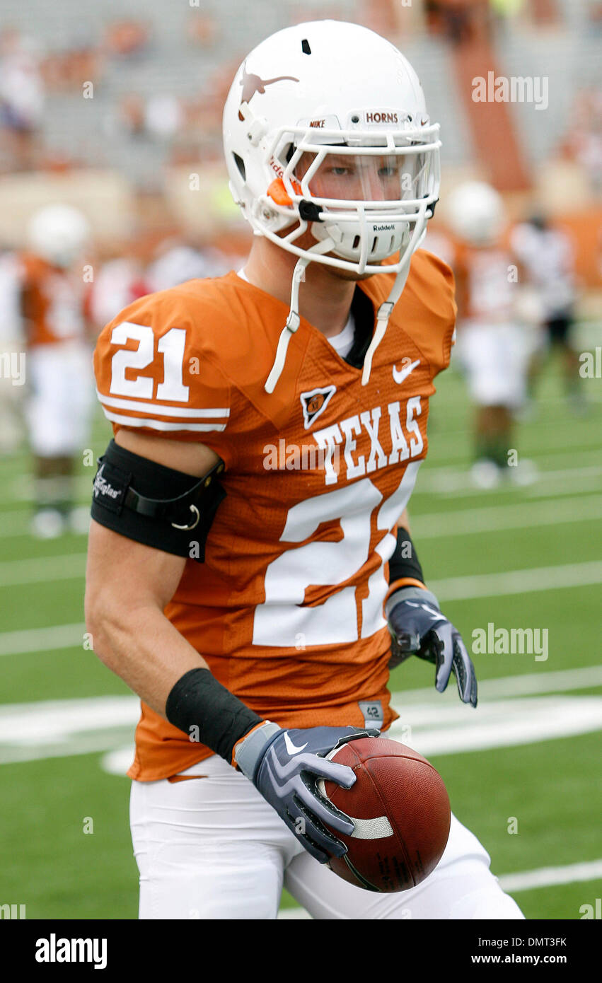 Texas safety Blake Gideon. The Texas Longhorns defeated Texas Tech Red ...