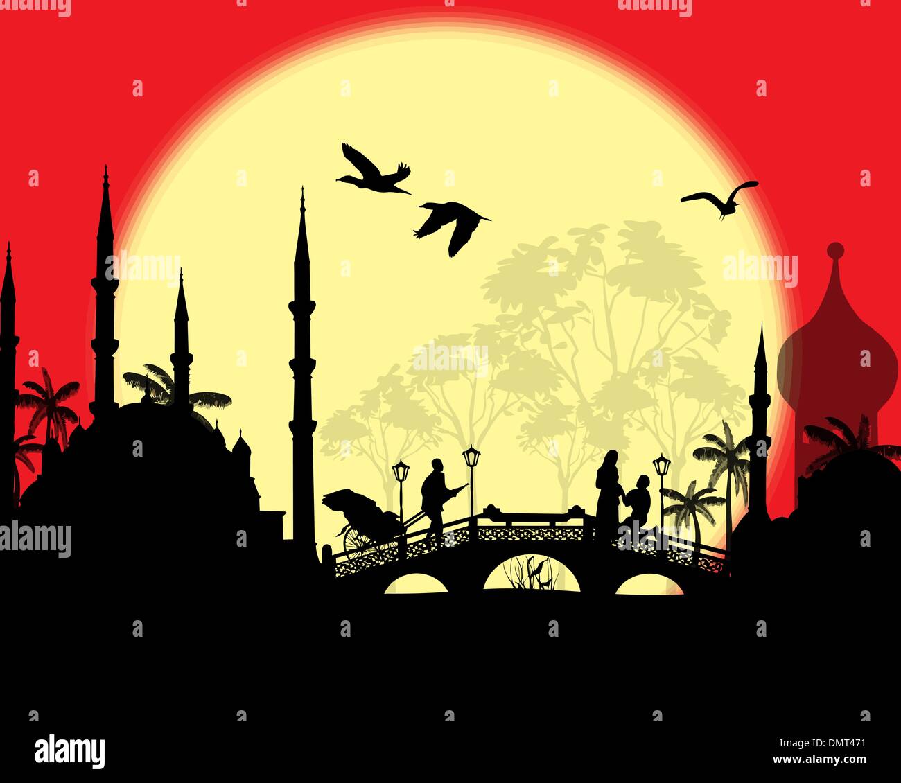 Sunset extreme Stock Vector Images - Alamy