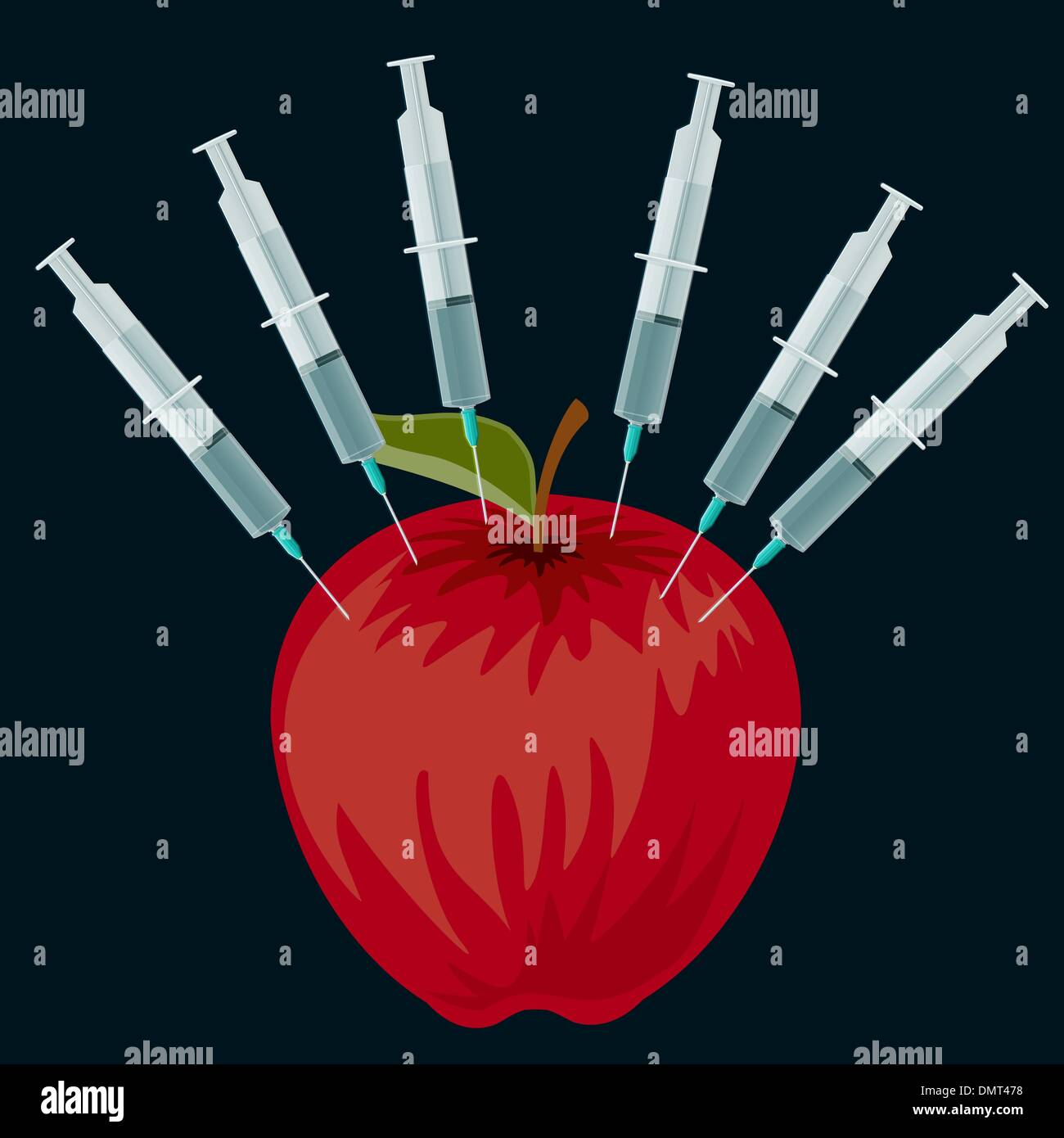 Injecting a dna Stock Vector Images - Alamy