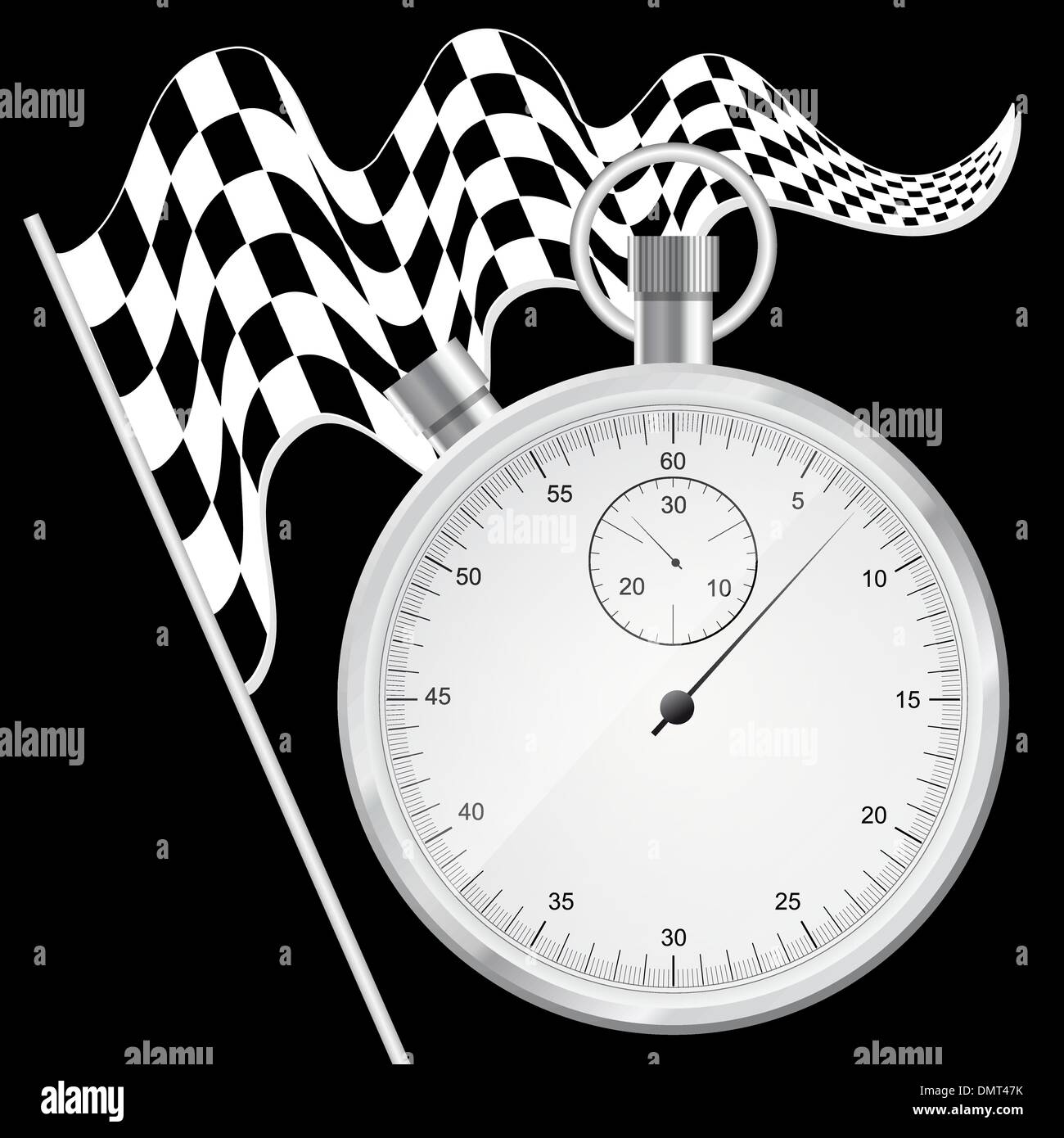 Speedometer checkered flag hi-res stock photography and images - Alamy