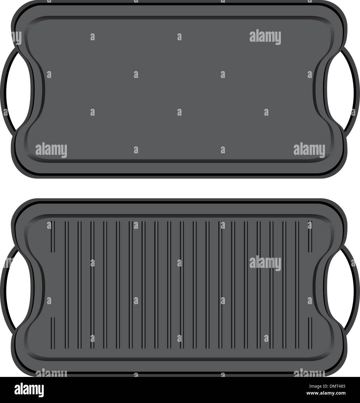 Griddle plate Stock Vector Images - Alamy