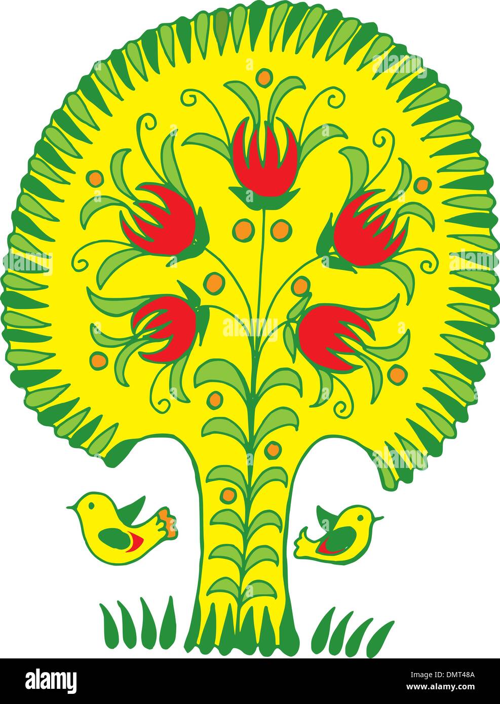 Tree ukraine Stock Vector Images - Alamy
