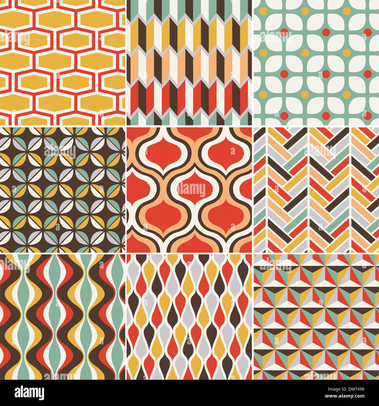 Geometrical seamless rounded diagonal Stock Vector Images - Alamy