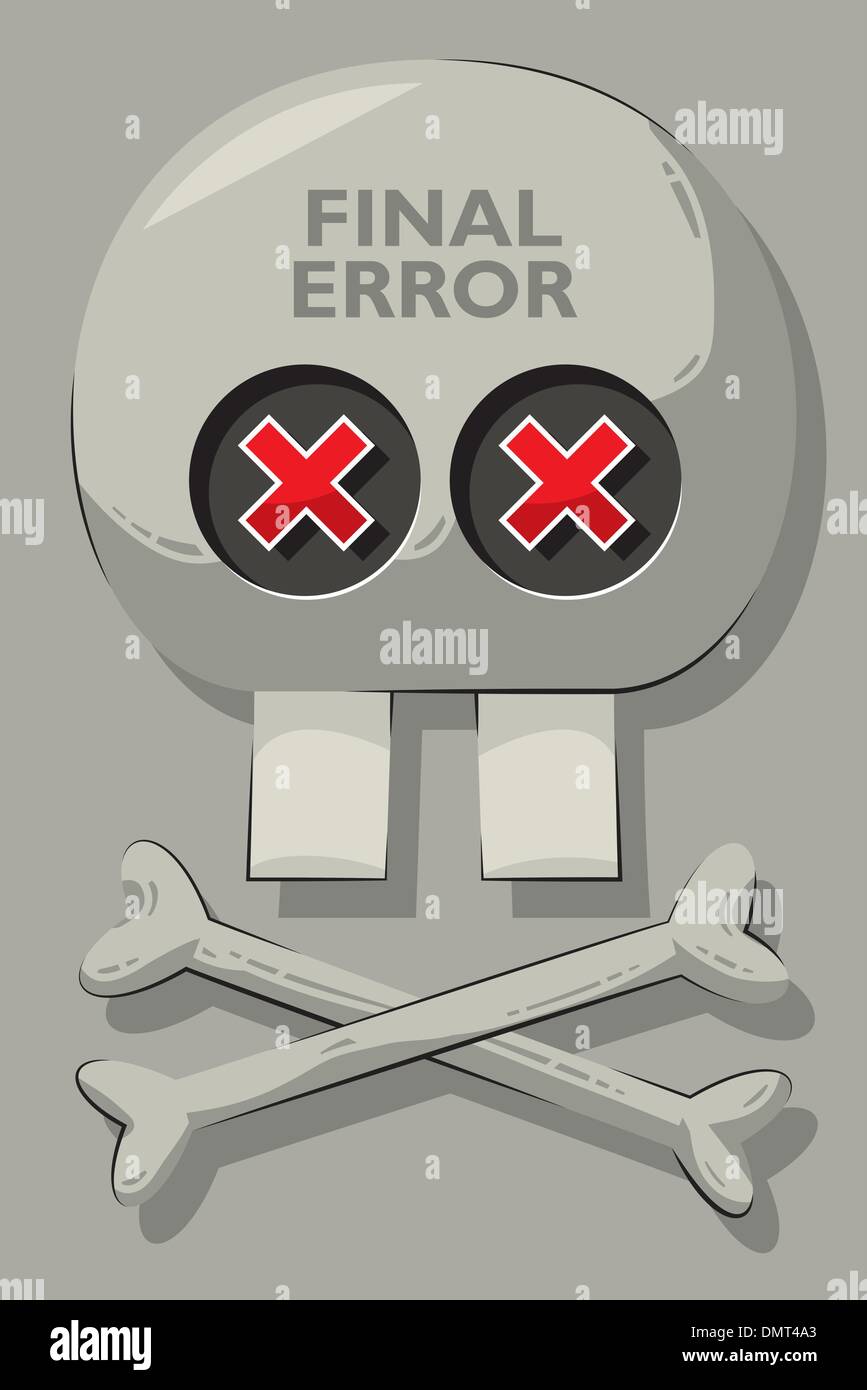 Mortal error Stock Vector Images - Alamy