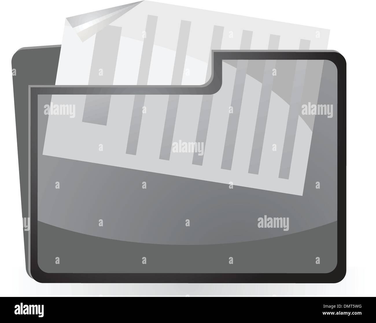 Blank corporate folder Stock Vector Images - Alamy