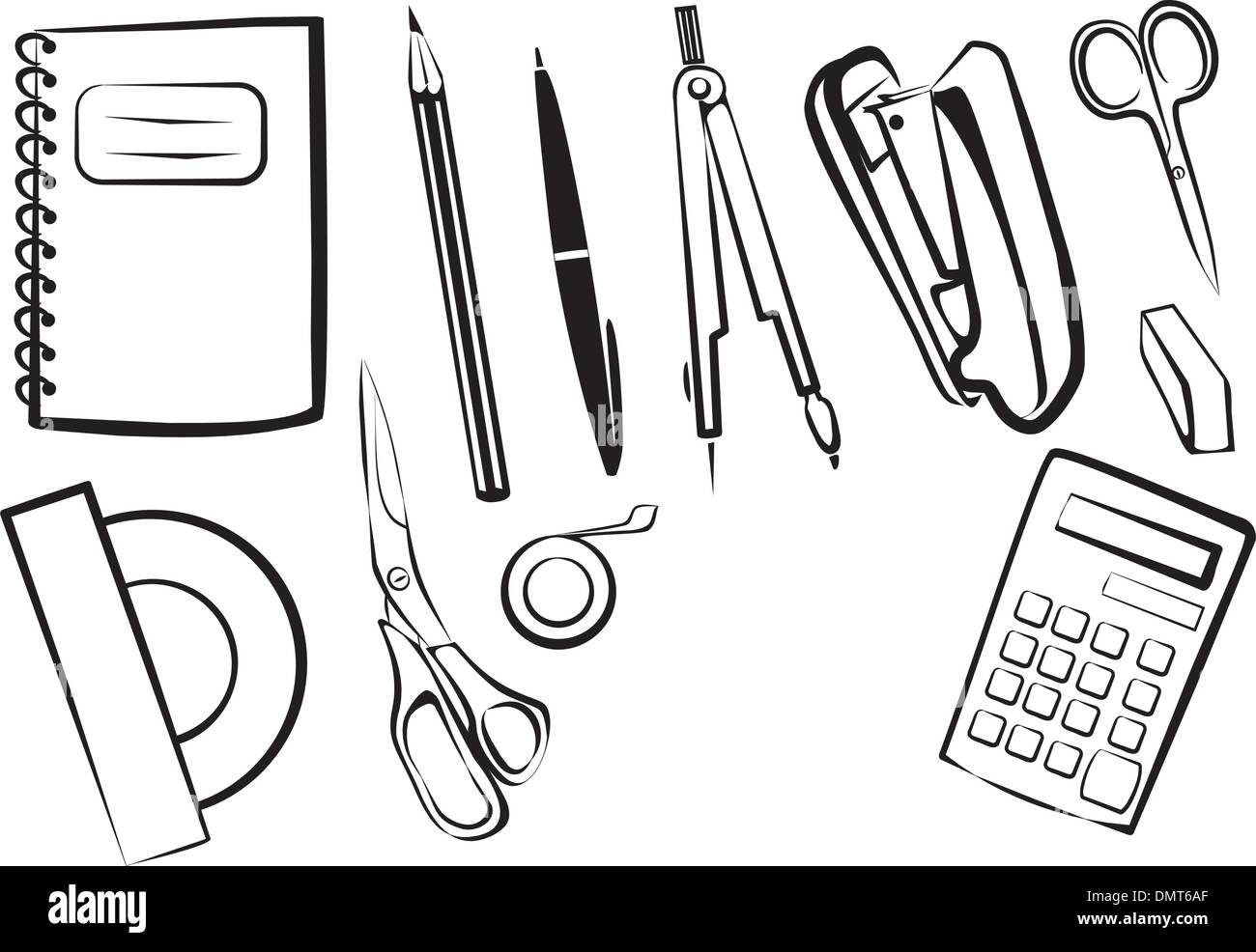 Set of goods Stock Vector Images - Alamy