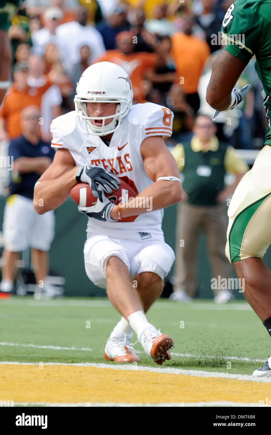 Texas WR Jordan Shipley makes his first touchdown catch of the ...