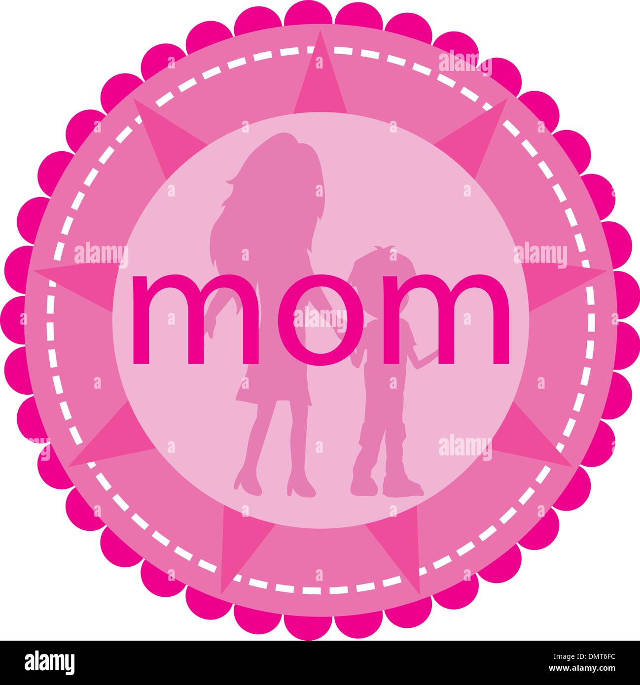 Mom badge hi-res stock photography and images - Alamy