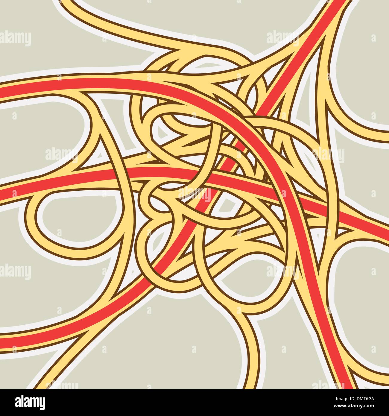 Crazy junction map Stock Vector Image & Art - Alamy