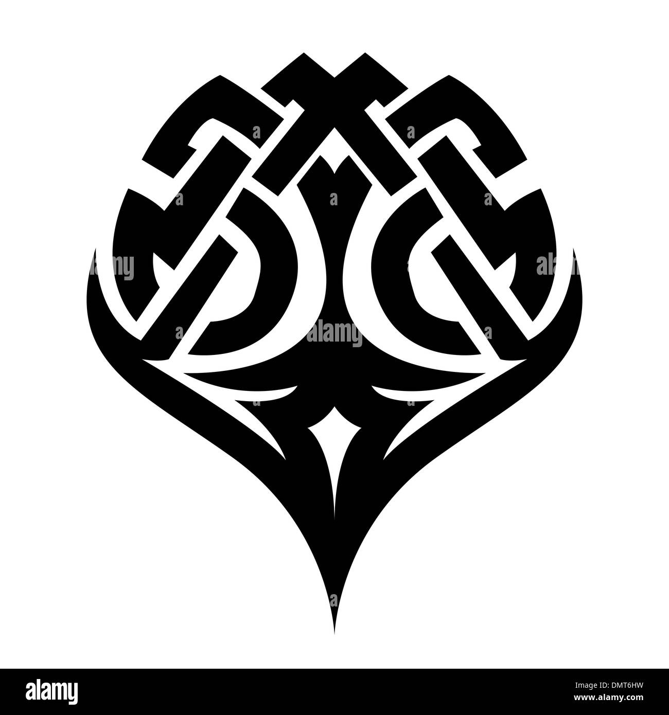 Ornament symbolism Black and White Stock Photos & Images - Alamy