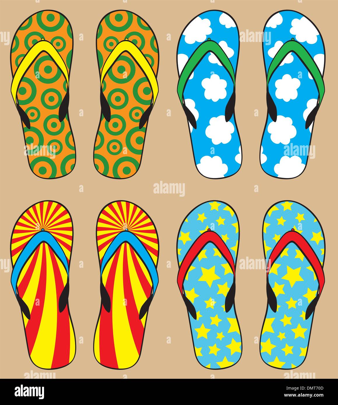 Set colorful star sun Stock Vector Images - Alamy