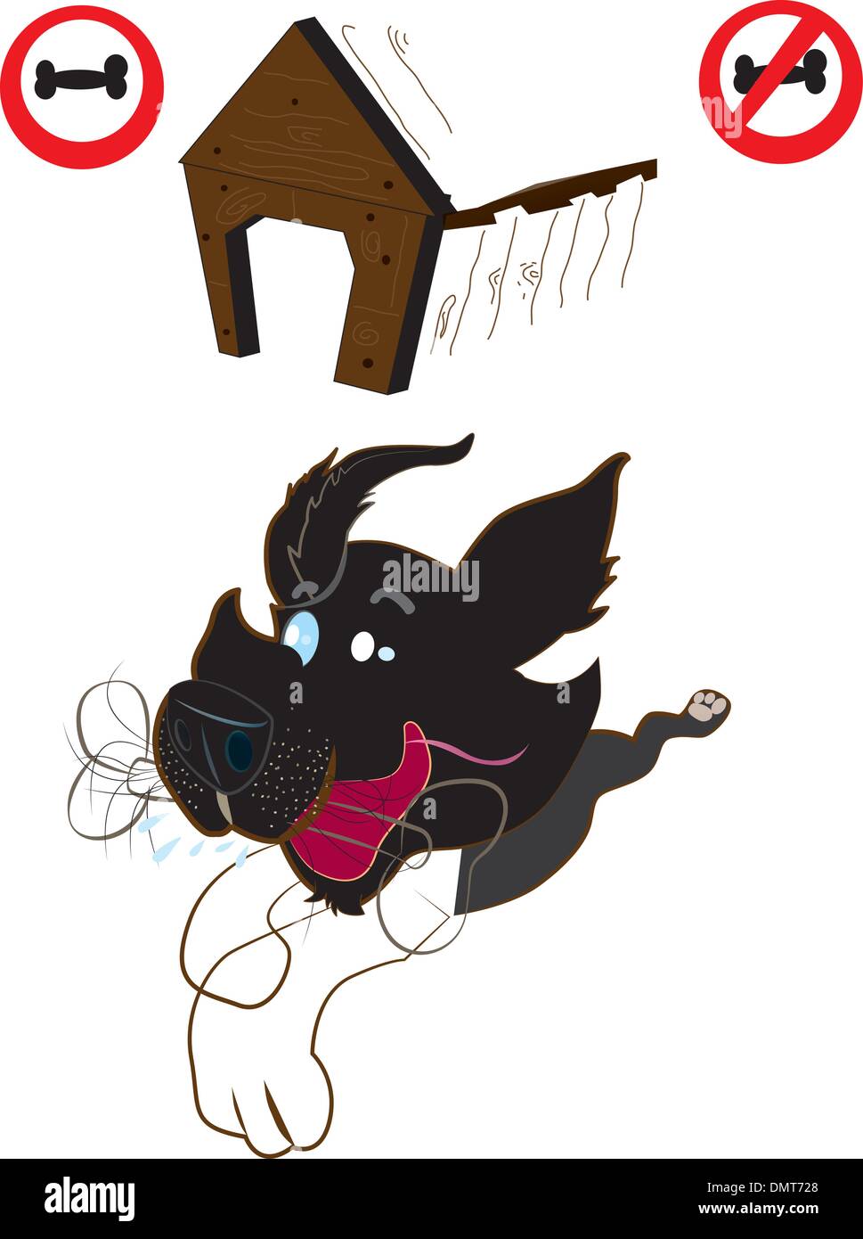 People dog home young Stock Vector Images - Alamy