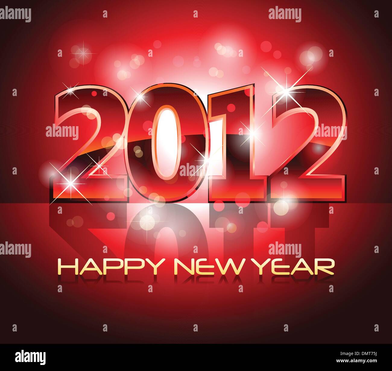 New Year Eve 2012 Background Stock Vector Image & Art - Alamy