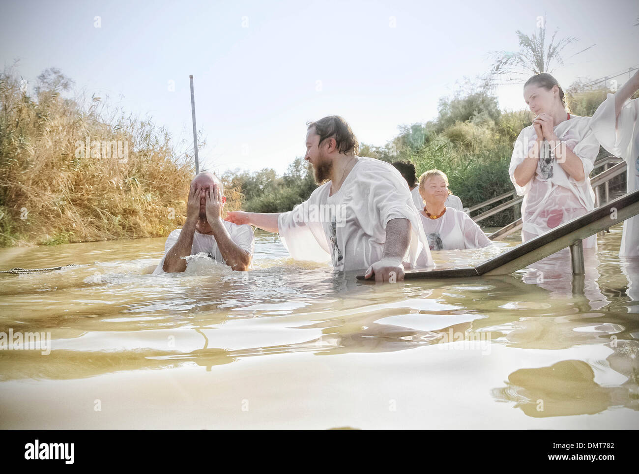 Eastern orthodox baptism hi-res stock photography and images - Alamy