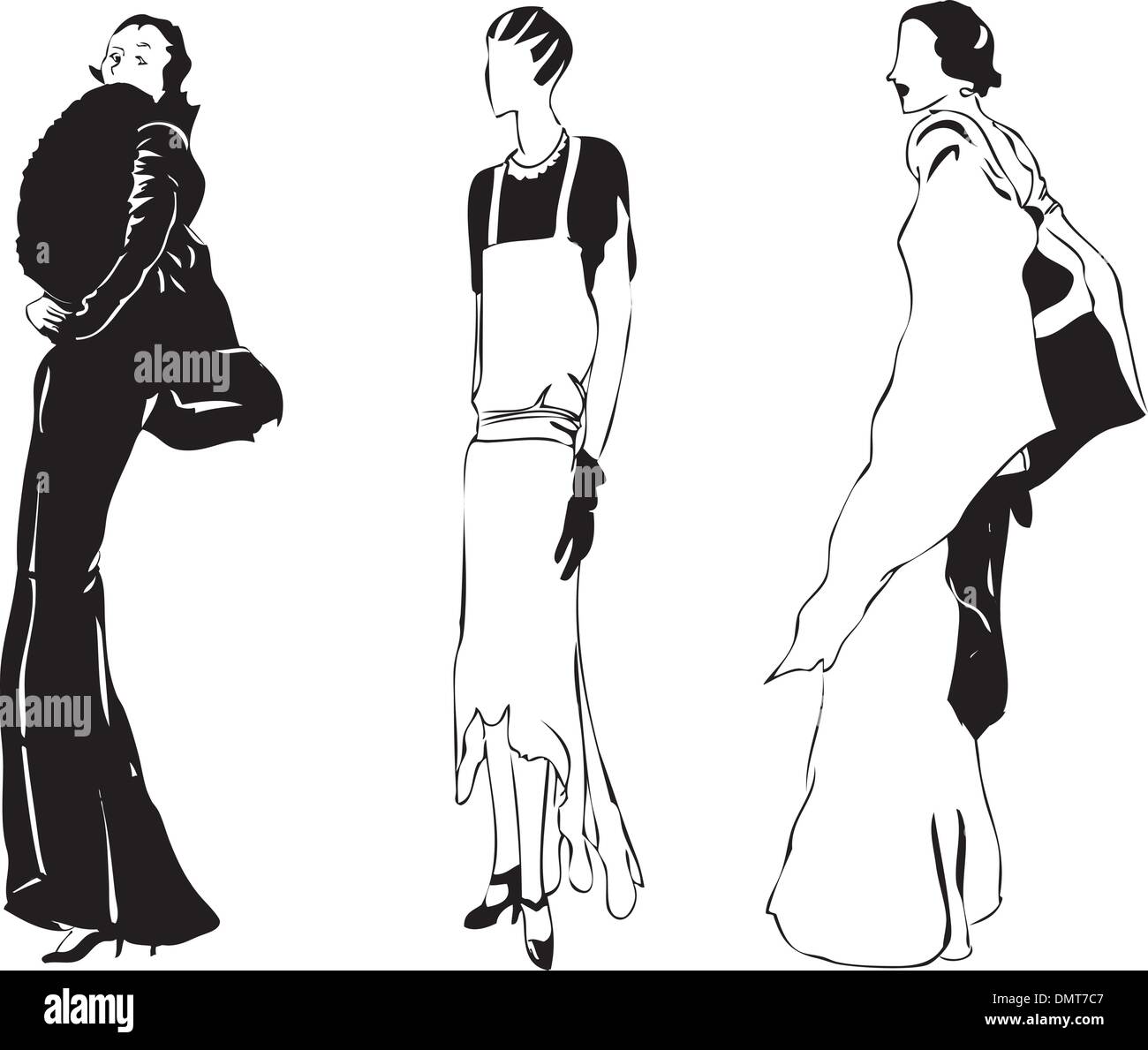 Womens clothing vector vectors hi-res stock photography and images - Alamy