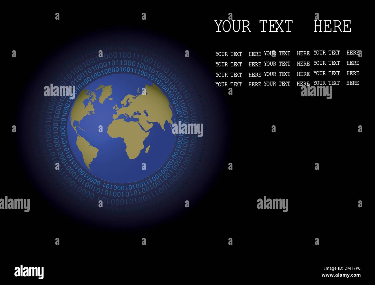 Sphere binary Stock Vector Images - Alamy