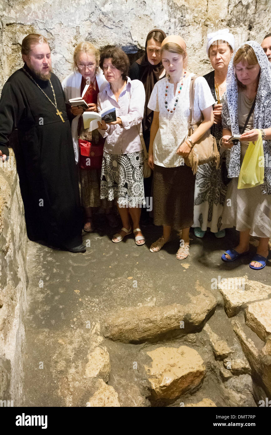 Tomb of lazarus in bethany hi-res stock photography and images - Alamy