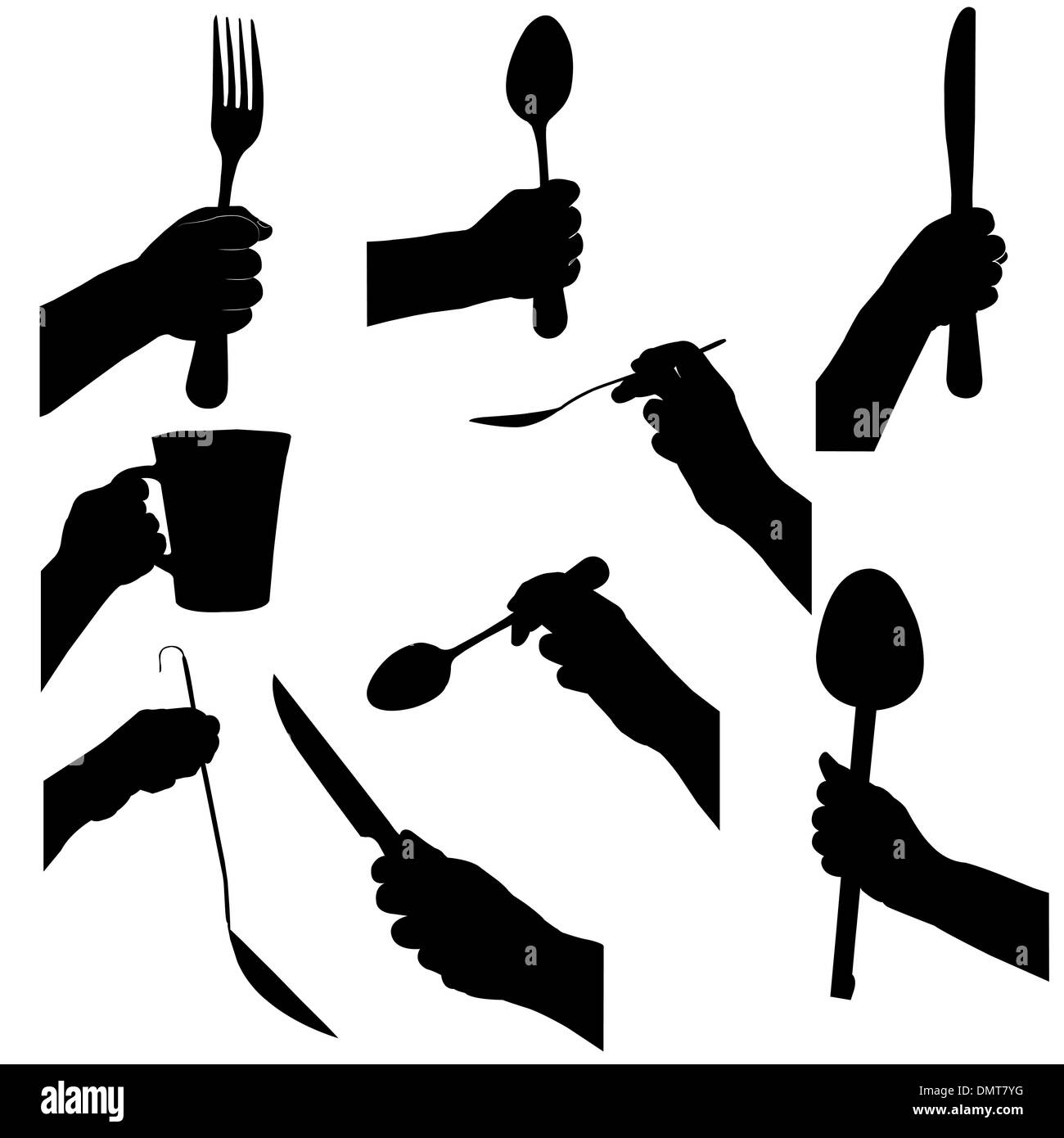 Kitchen hand tools Black and White Stock Photos & Images - Alamy