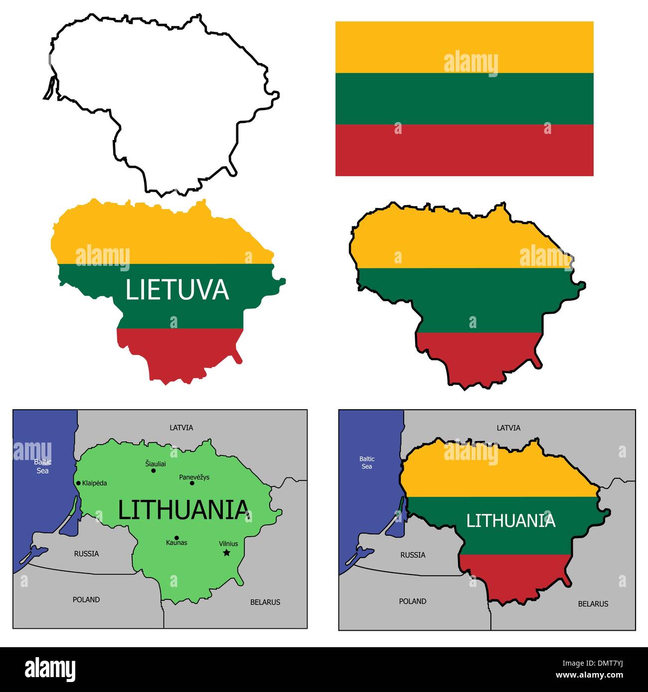 Lietuva Stock Vector Images - Alamy